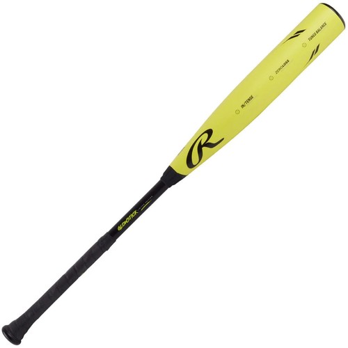 Rawlings 2024 Icon Glowstick -3 34" BBCOR Composite Baseball Bat Yellow ...