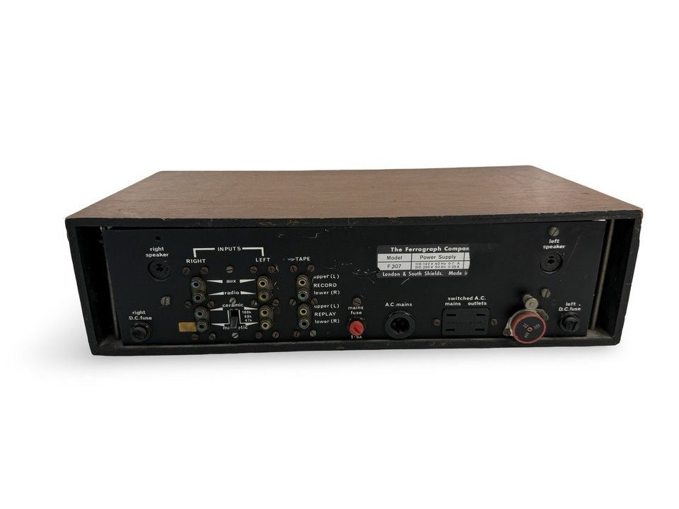 Ferrograph F307 Integrated amplifier spares or repair | eBay UK