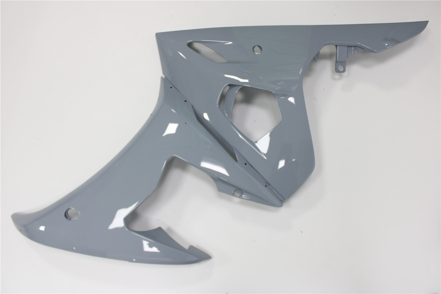 Nardo Gray Fairing Fit for Yamaha YZF 03-05 R6 & 06-09 R6S Injection ...