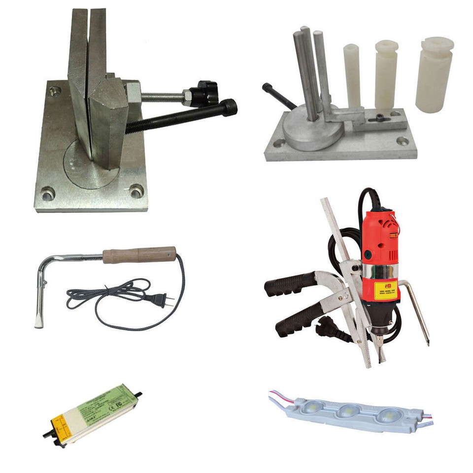 Metal Channel Letter Making Tool Kit - Bender+ Welder+ Slotting Tool+ ...