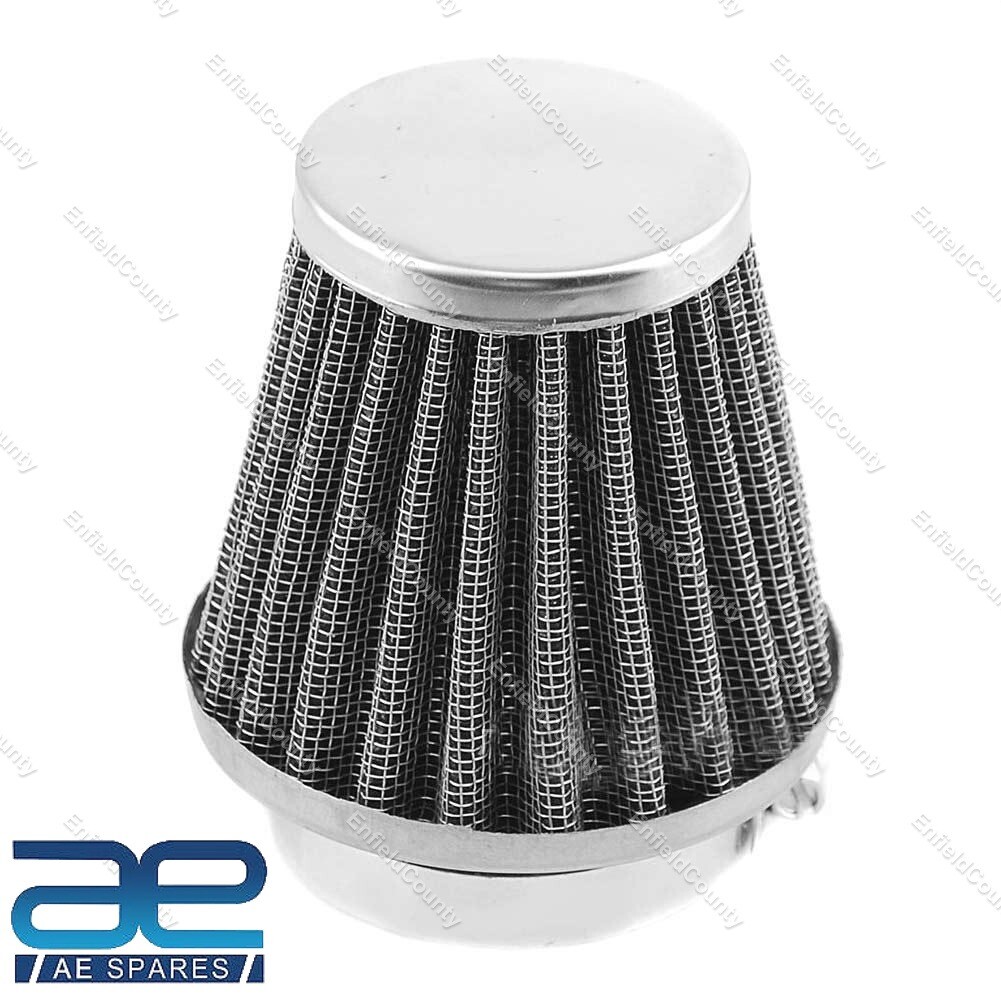 Motorcycle Funnel Air Intake Filter Cleaner Gauze Clamp 46mm for ATV ...