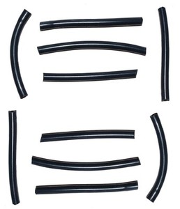 Lego Hose Pneumatic Soft Rubber 45mm [pack of 10] Grey tube tubing ...