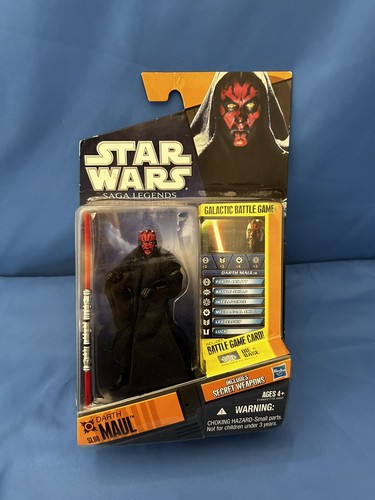 Star Wars The Saga Legends Collection 2009 Darth Maul Figure SL08 New ...