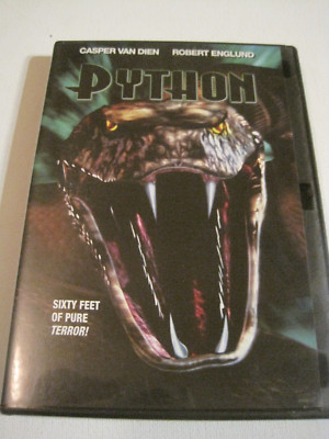Python DVD Robert Englund, SIXTY FEET OF PURE TERROR 24543384038| eBay