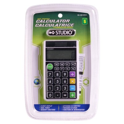 Studio Dual Powered Calculator Case of 12 FREE SHIPPING | eBay
