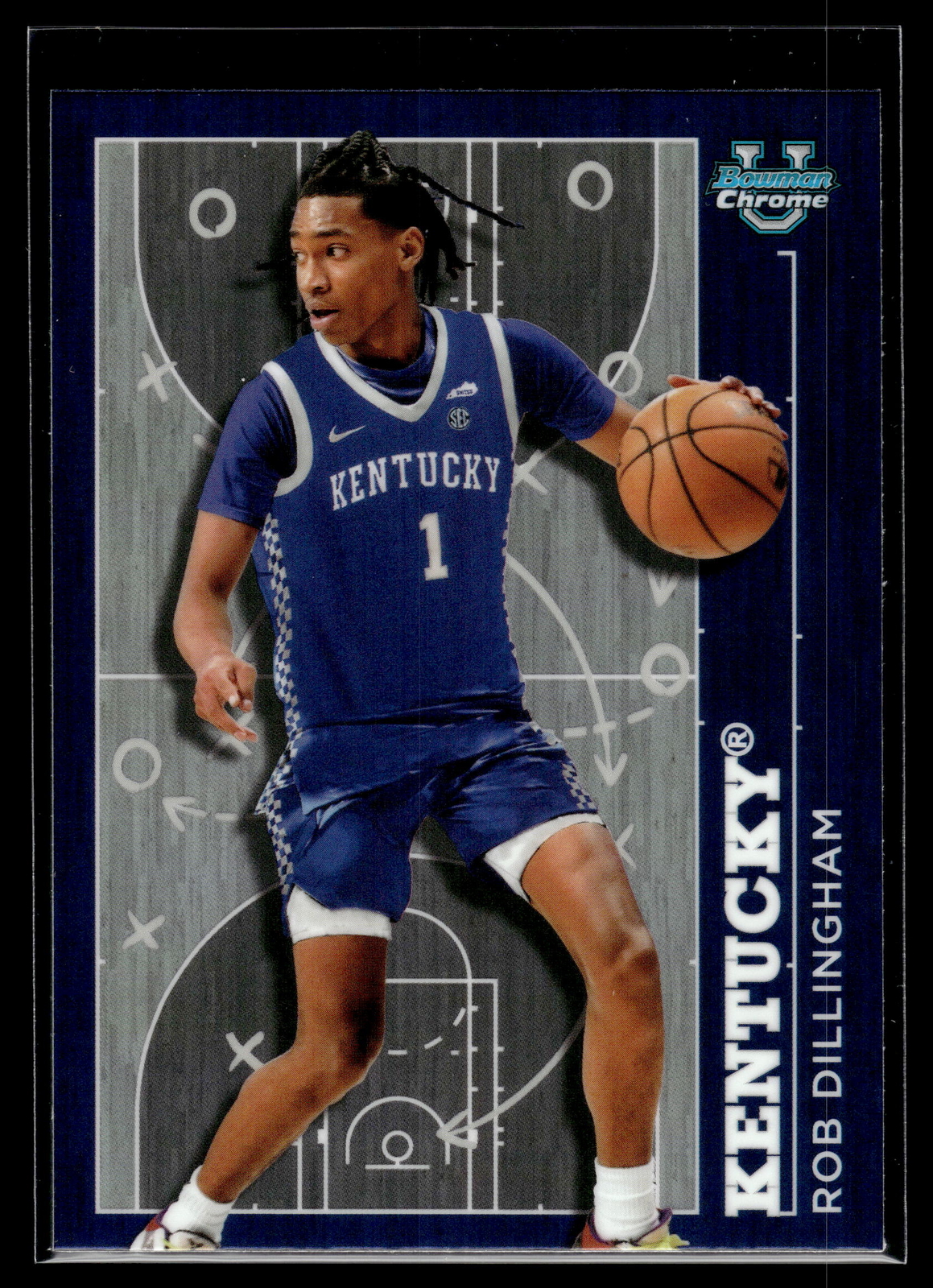 Rob Dillingham 2023-24 Bowman University Chrome Prodigal Playmakers ...