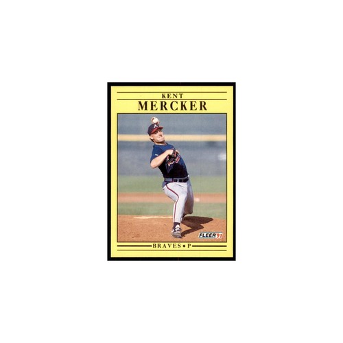 1991 Fleer Update Kent Mercker Baseball Cards #U-74 | eBay