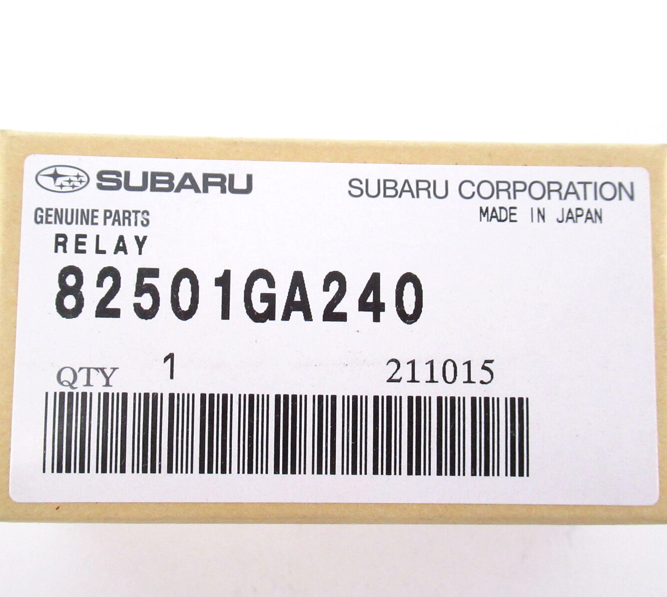 Genuine OEM Subaru 82501GA240 Fuel Pump Horn Blower Motor Relay | eBay