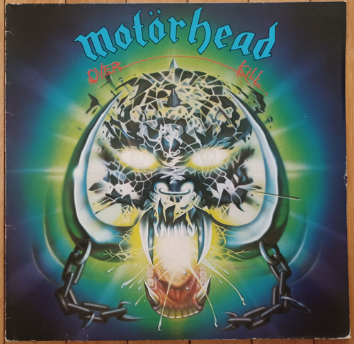 MOTORHEAD Overkill Vinyl LP Record og 1979 germany bronze 100% PLAY ...