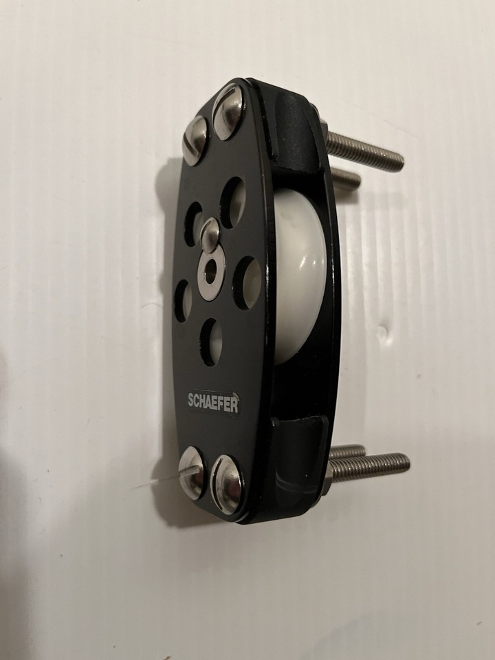 Schaefer #30-55 Single Stacking Foot Block - New Sailboat Pulley | eBay