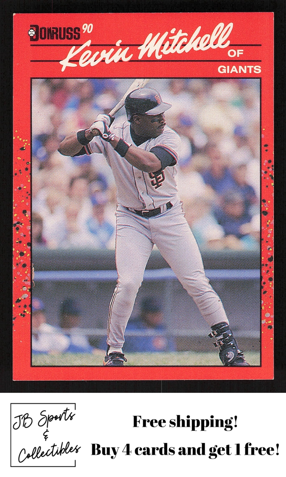 1990 Donruss Kevin Mitchell #98 San Francisco Giants | eBay