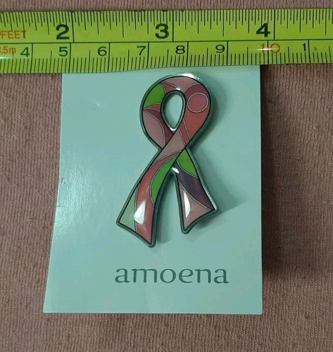 Amoena 2008 Breast Cancer Awareness Ribbon Pin Mastectomy Products ...
