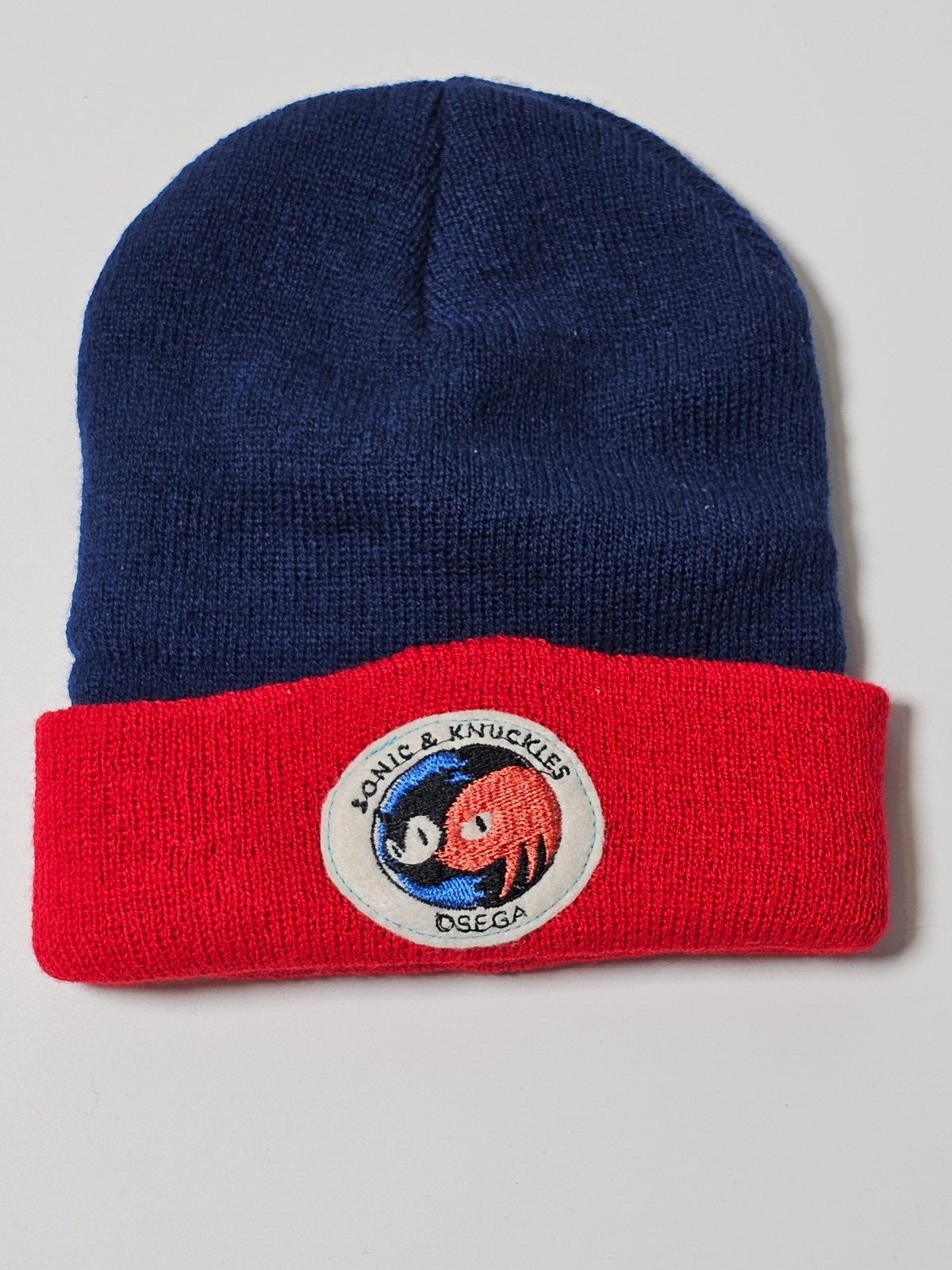Vintage Sega Sonic The Hedgehog & Knuckle Beanie Offi… - Gem