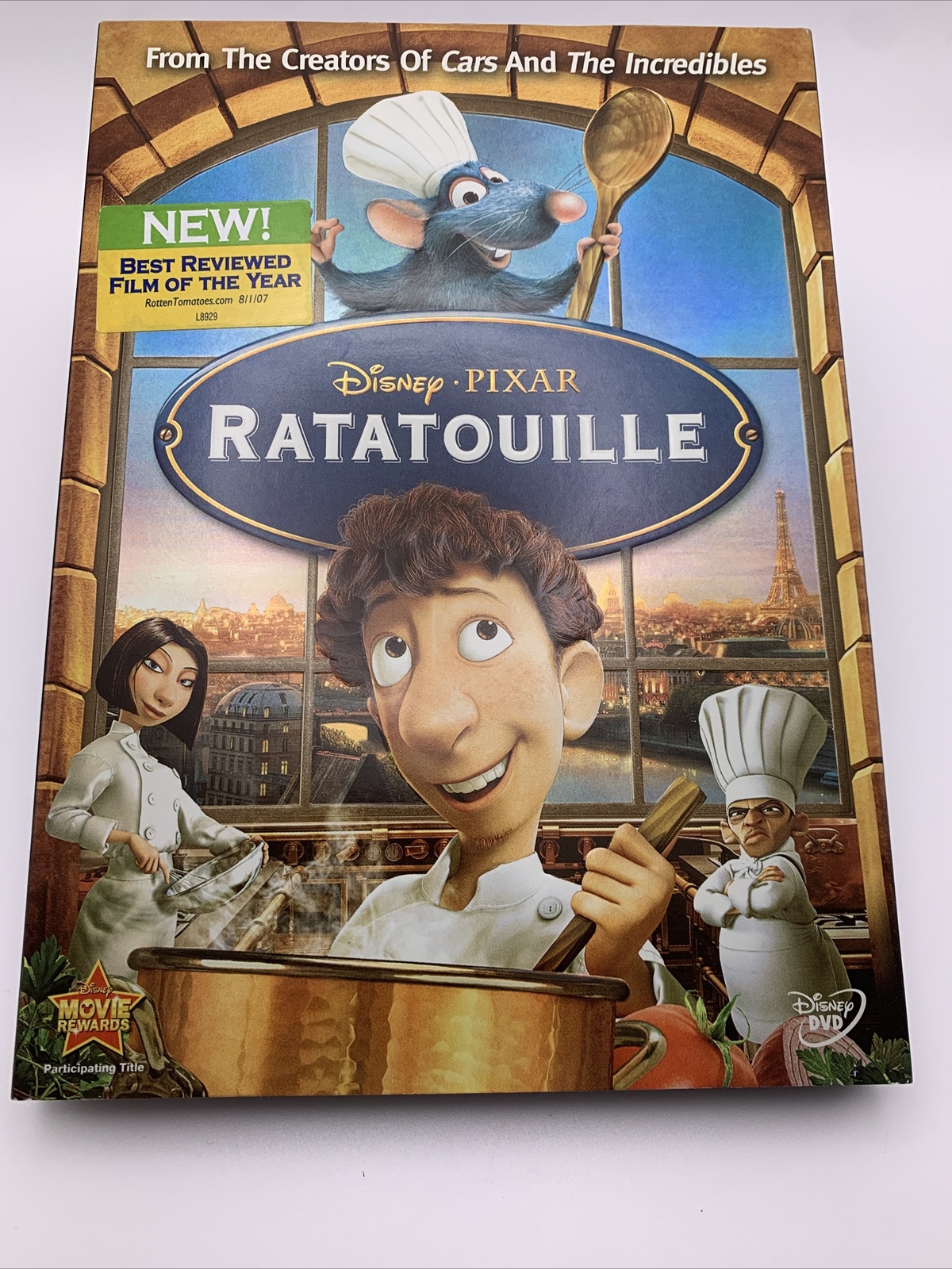 Ratatouille Movie Dvd