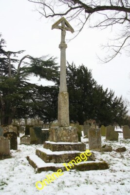 Photo 6x4 Churchyard cross Kettlethorpe/SK8475 14th century base and ...