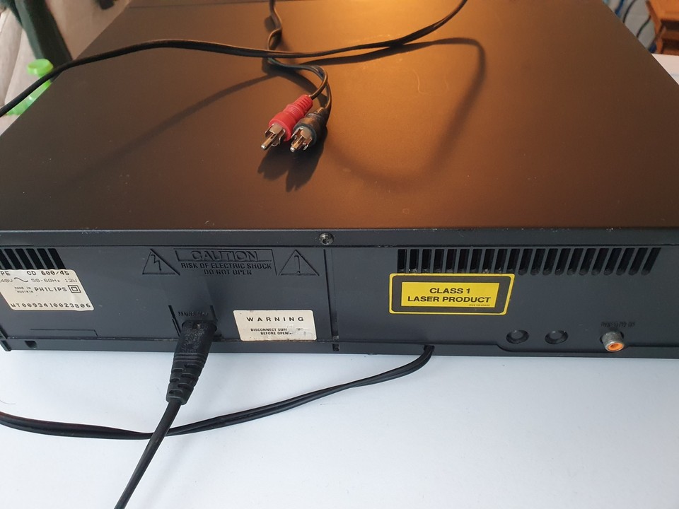 Philips CD600 Vintage Compact Disc CD Player Tested | eBay UK