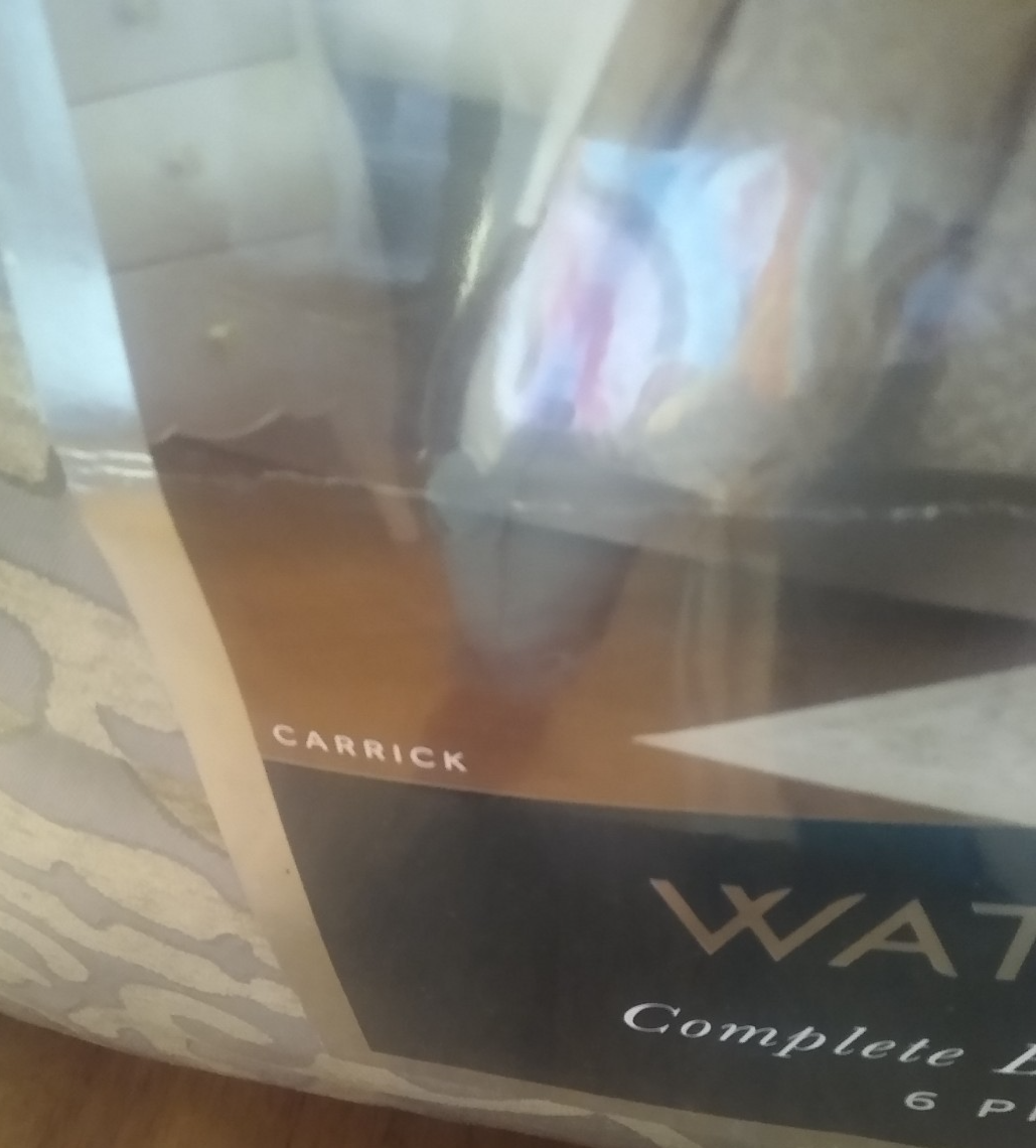 Waterford CARRICK 6 Piece CAL KING Comforter Set Silver / Antique Gold ...