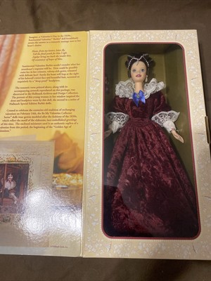 1996 Mattel Sentimental Valentine Barbie Doll Hallmark Special Edition ...