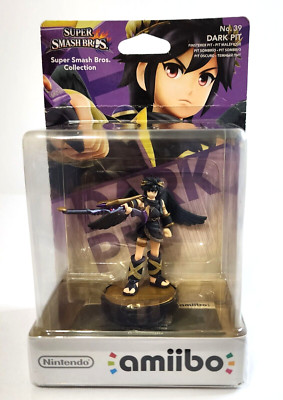 Dark Pit No. 39 Nintendo Amiibo Super Smash Bros Collection Figure | eBay