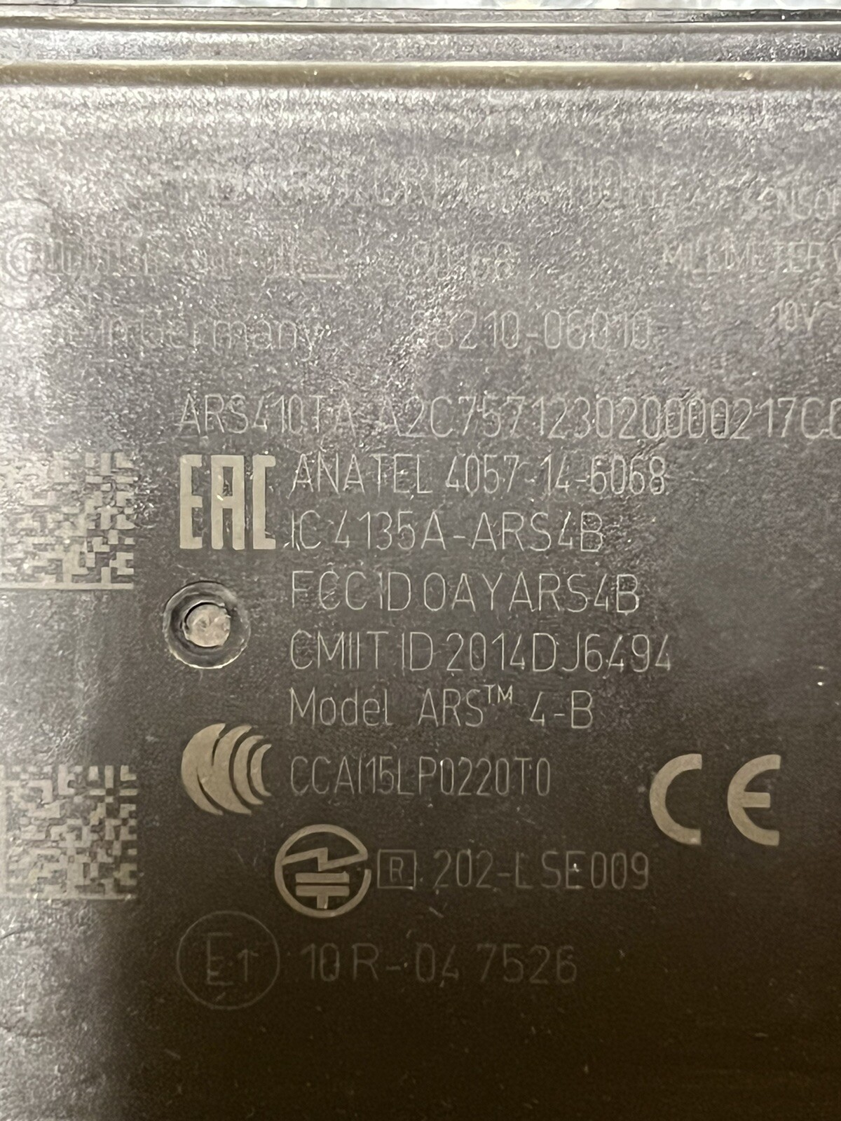 2018 -2019 TOYOTA CAMRY FRONT DISTANCE ADAPTIVE CRUISE SENSOR 88210 ...