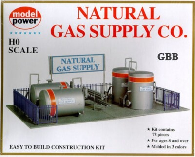 HO 1:87 Scale NATURAL GAS SUPPLY COPANY Kit Model Power New in Box ...