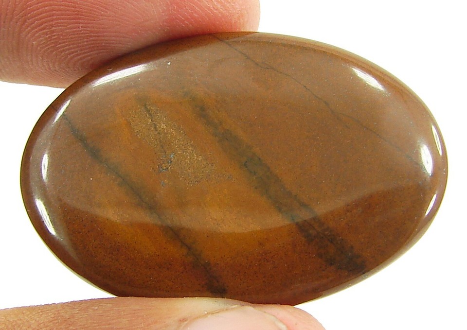 71.80 Ct Natural Iron Tiger Eye Loose Gemstone Stone Cab Wire Wrap ...