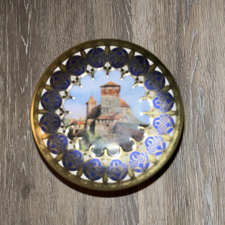 Vintage Gottfried Wicklein Cookie Tin Canister Germany empty | eBay