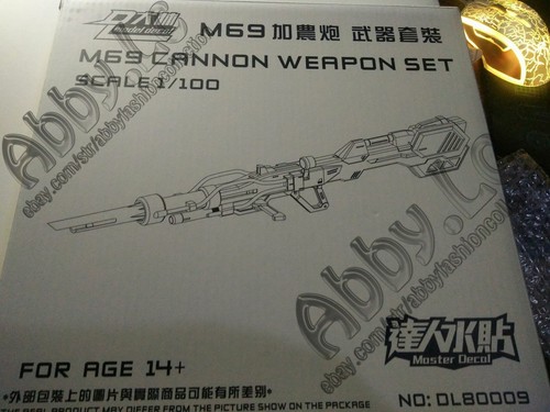 for MG 1/100 Ginn Strike Blitz Astray A1 Zaku DL M69 Barrus Kai Heavy ...