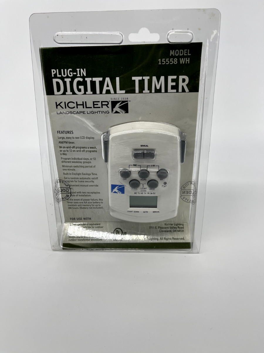Kichler Landscape Lighting Timer Manual | Shelly Lighting
