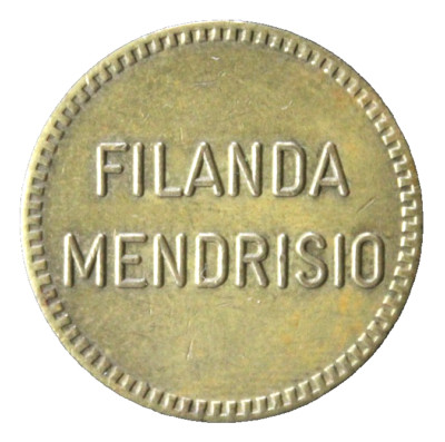 Filanda Mendrisio 1900 Old Swiss Tokens Anciens Jetons De La Suisse | eBay