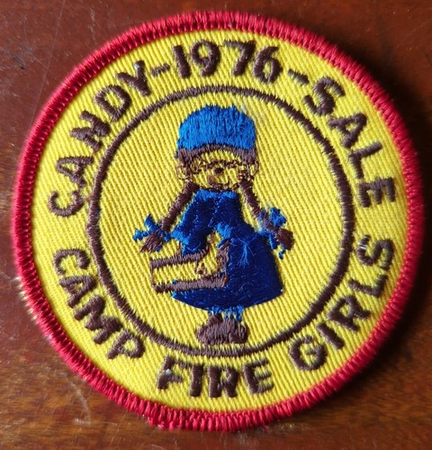 Vintage Camp Fire Girls Patch Camporee 1976 Never Been Sewn Campfire ...