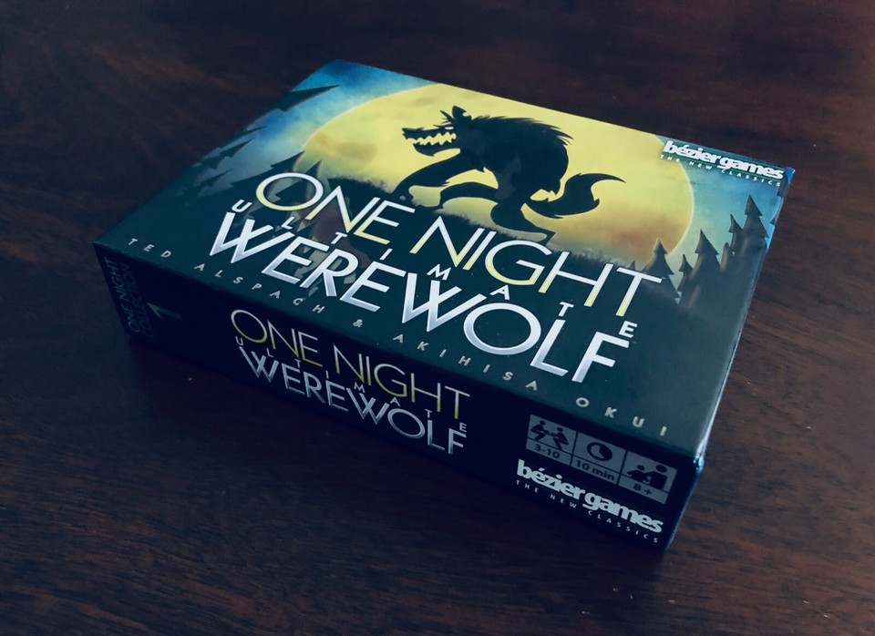 One Night Ultimate Werewolf (Empty) Replacement Game Box ONLY Official ...