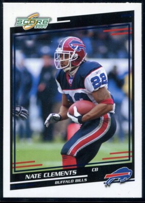 2004 Donruss Score Playoff Nate Clements #39 Buffalo Bills | eBay
