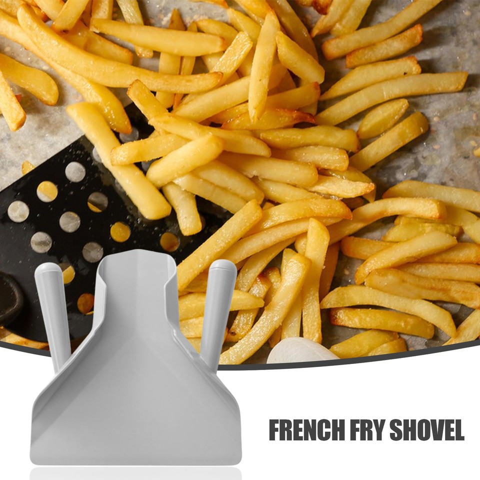 1x Chip Scoop Food French Fries Food-grade Plastic Shovel Fry Scoop ...