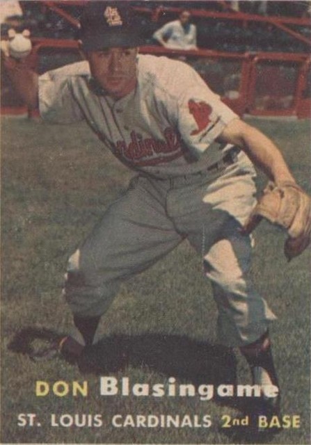 1957 Topps - #47 Don Blasingame for sale online | eBay