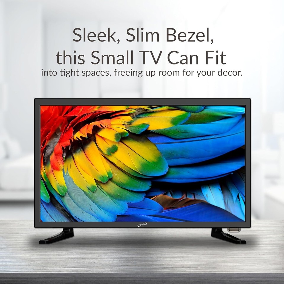 SuperSonic LED Widescreen HDTV 19" w/ Built-in DVD Player SC-1912 ...