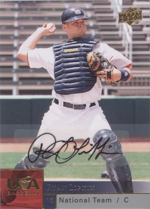 2009 Upper Deck - USA National Team Ryan Lipkin #USAB-RL Autographs (AU ...