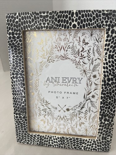 Animal Print Photo Frame Holds 5x7” Picture Ani Evry Shiraleah ...