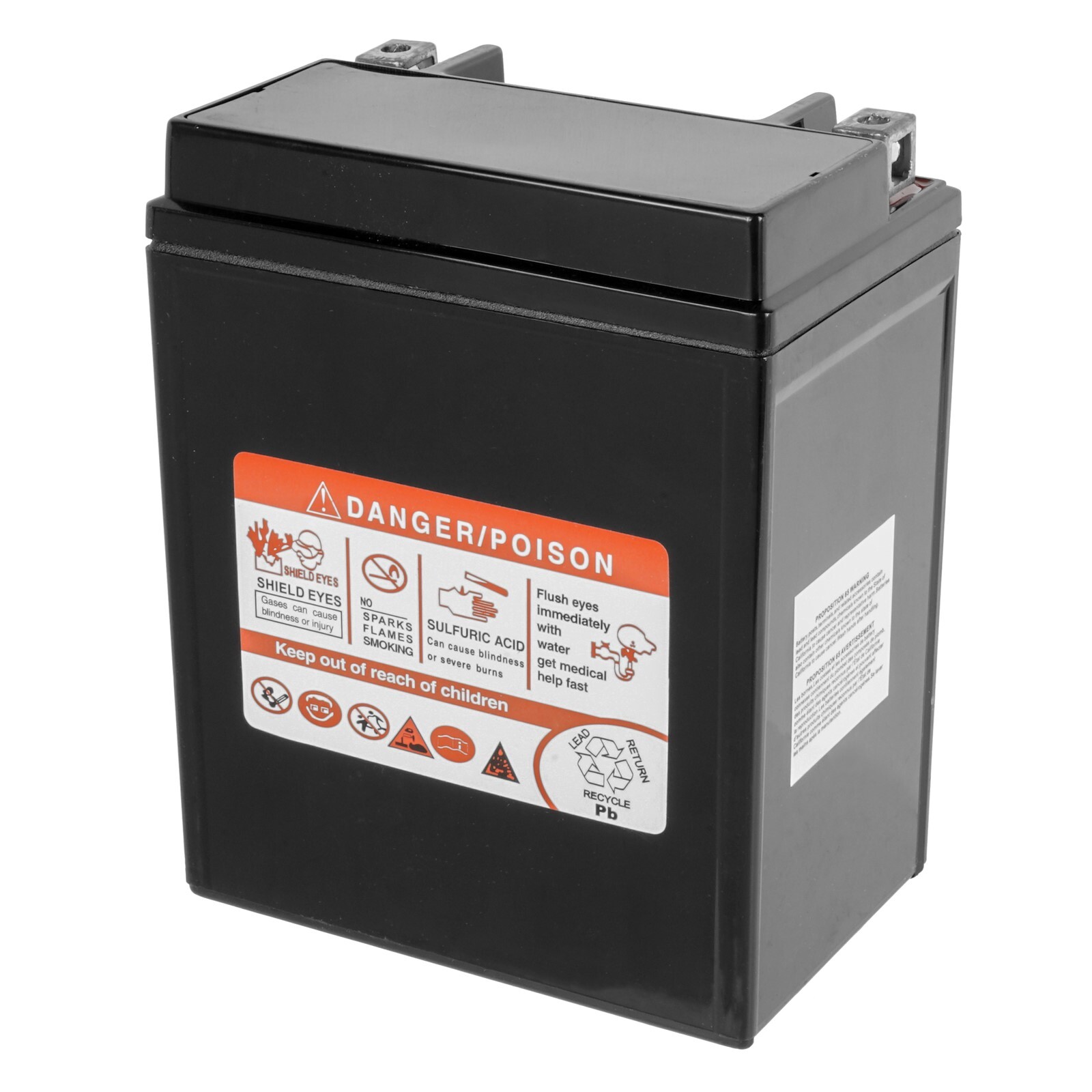 Caltric 4011138 AGM Battery for Polaris 12V 12Ah CCA 200 3.51"x5.28"x6 ...