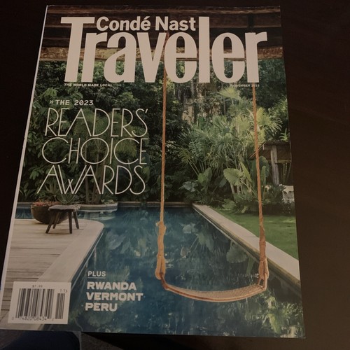 Conde Naste Traveler Magazine November 2023 Issue | eBay