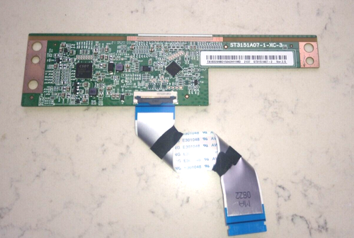 T-CON Board with LVDS flex cable ribbon for TCL tv 32P500K ST3151A07-1 ...