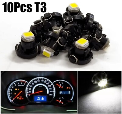 10X LED Dashboard Bulbs Instrument Panel Indicator Lights Cluster ...
