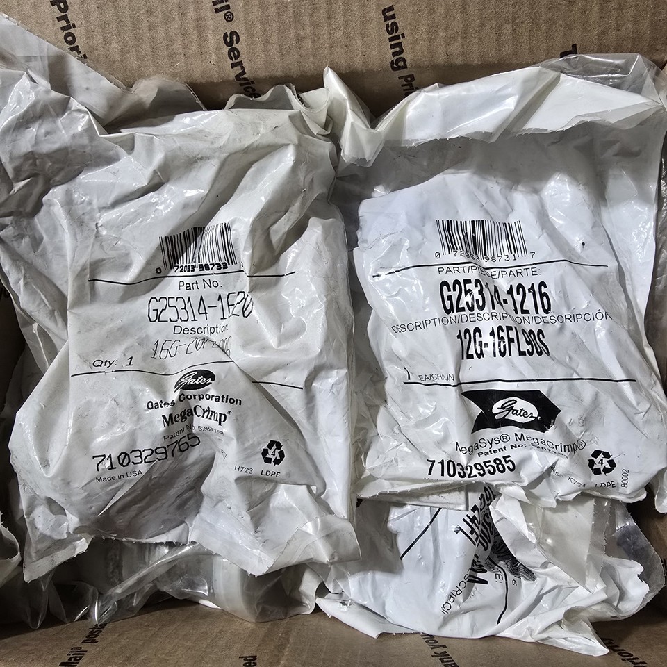 gates hydraulic hose Megacrimp FL Flange Fitting Lot G253xxx-xxxx | eBay