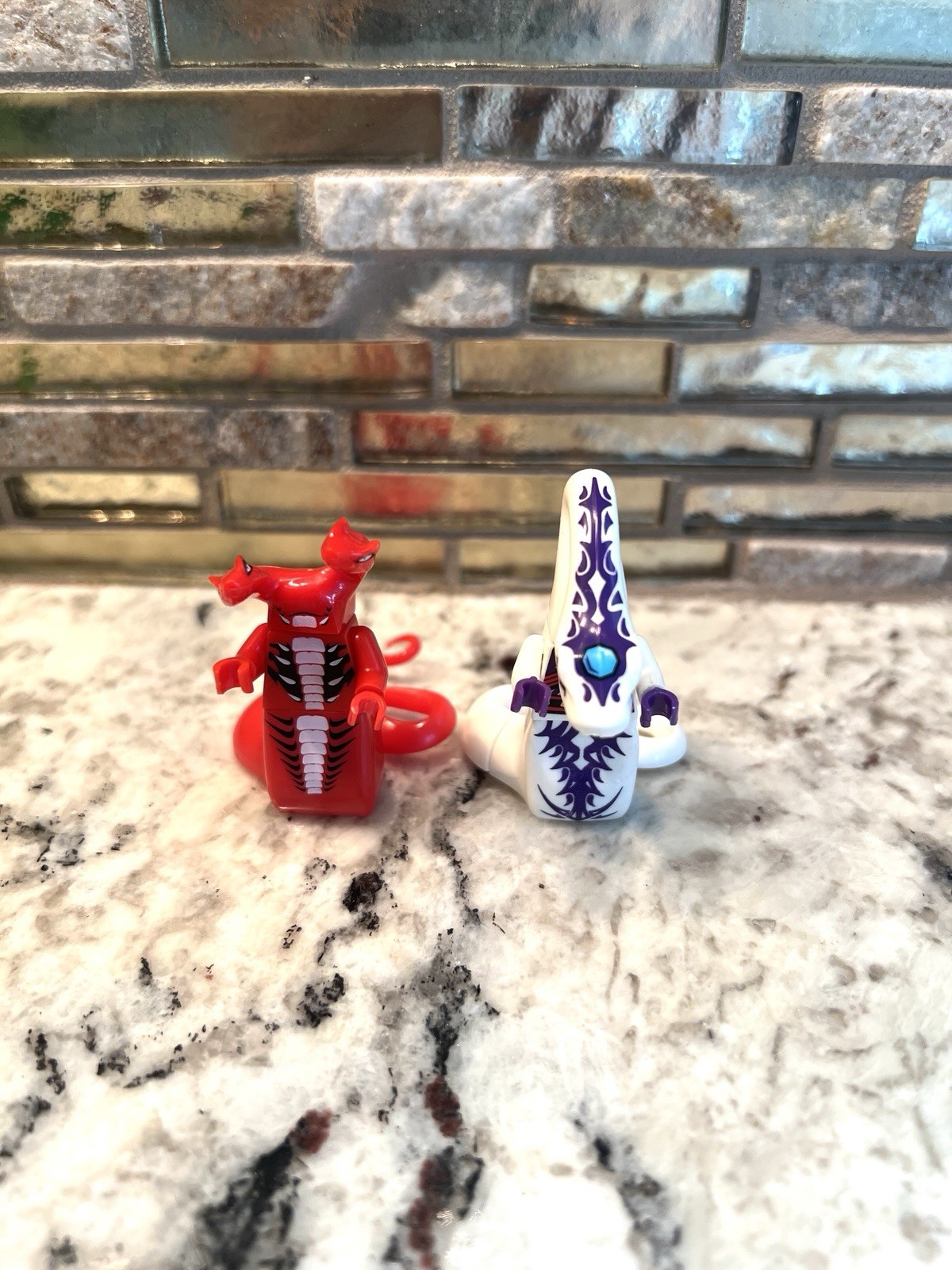 Custom Lego Ninjago Fangtom Pythor Minifigure Rise of the Snakes Lot Of ...