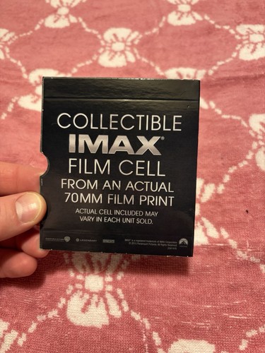 Interstellar Collectible IMAX Film Cell 70mm, Christopher Nolan ...