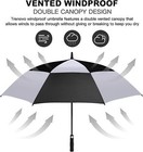 54/62/68 Inch Extra Large Oversized Golf Umbrella Heavy Duty Big Long ...