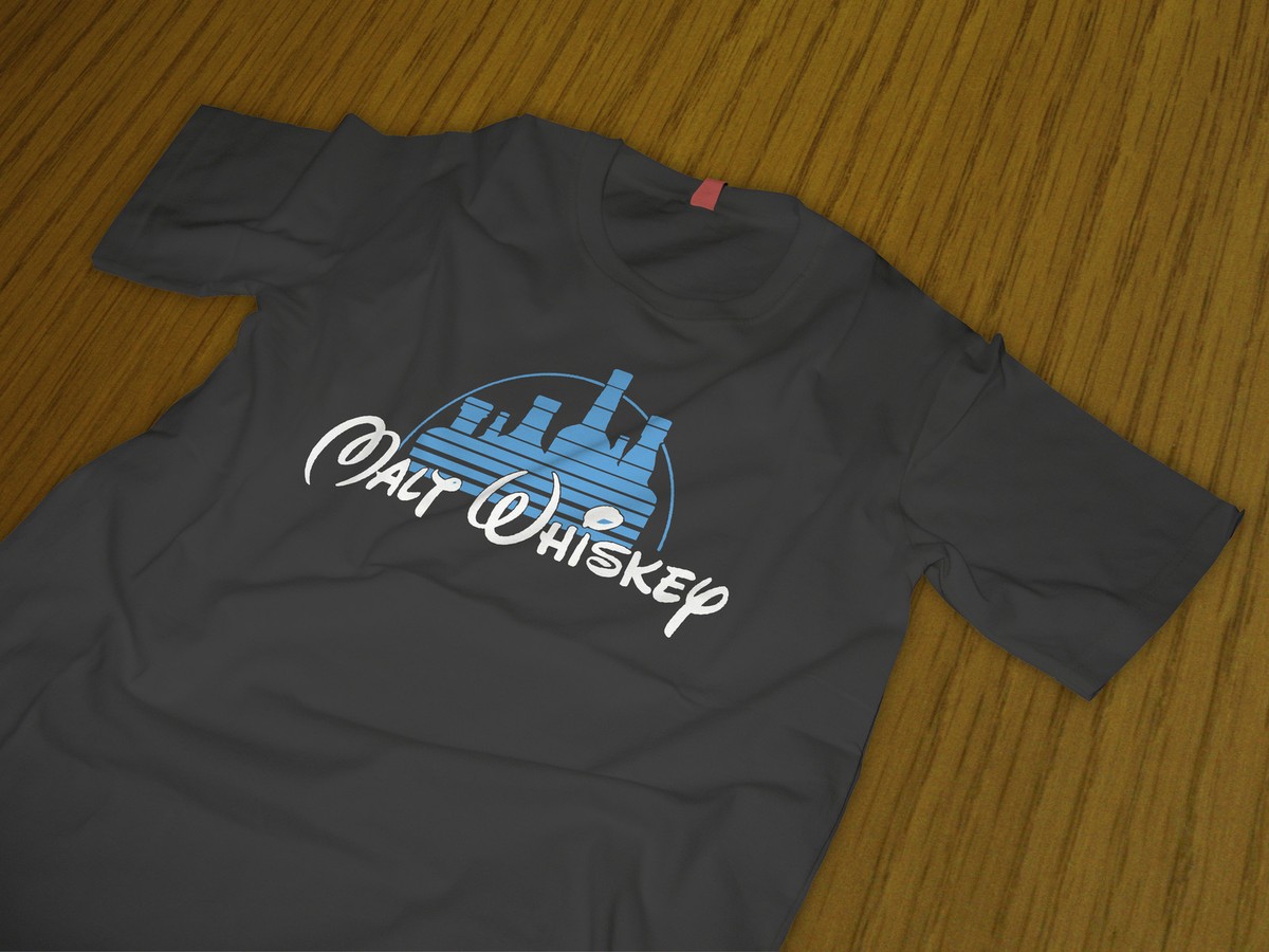 Malt Whiskey T Shirt Walt Disney Malt Whiskey Not Walt Disney T Shirt
