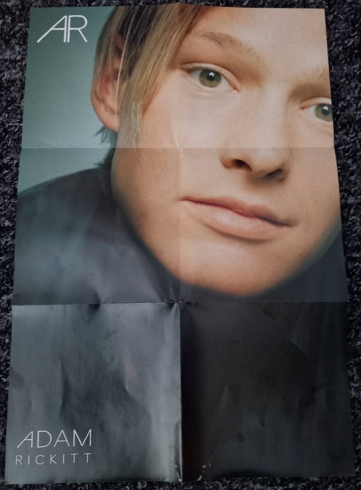 ADAM RICKITT - I BREATHE AGAIN 1999 UK CD W/ POSTER REMIXES BY AMEN ...