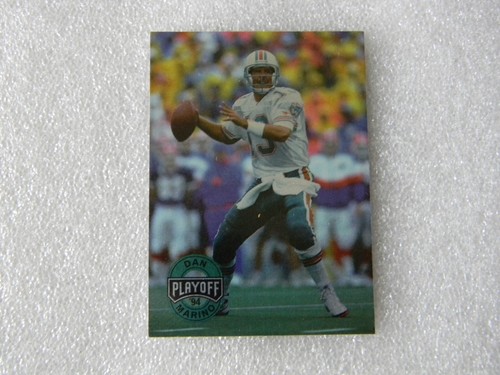 1994 PLAYOFF NFL FOOTBALL CARD #3 DAN MARINO MIAMI DOLPHINS - EX NOV132 ...