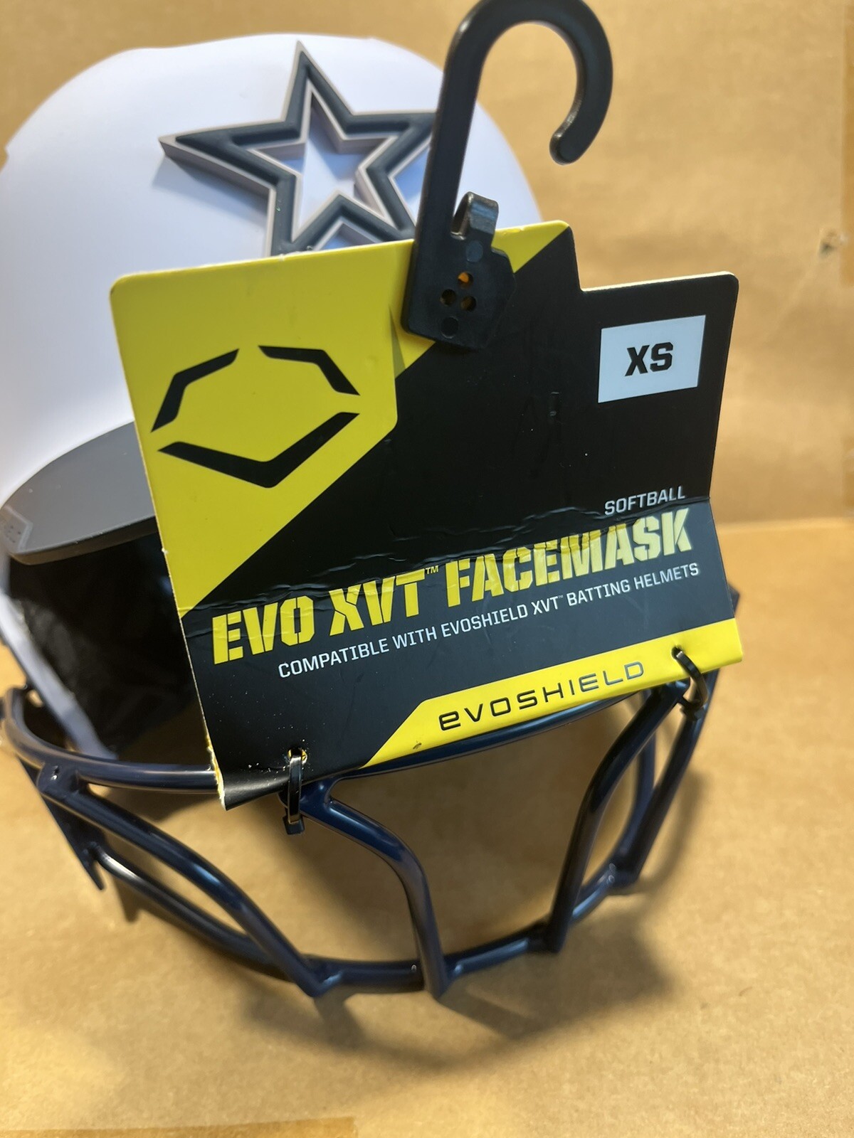 EvoShield XVT™ Extra Small Batting Helmet w/ Softball Facemask Matte ...